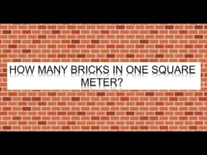 How Many Bricks Per M2 – The Dizaldo Blog!