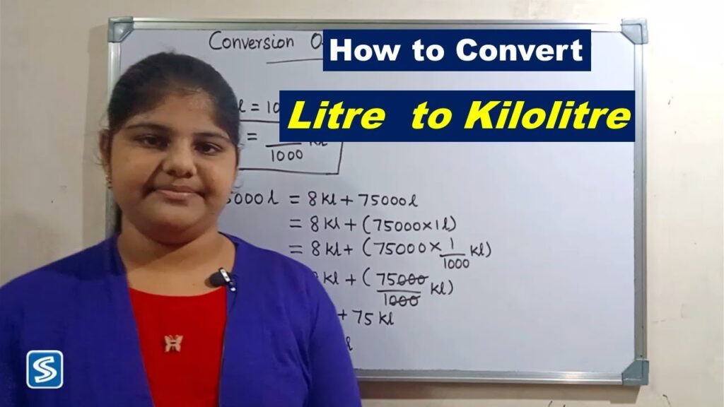  How Much Is A Kiloliter Of Water The Dizaldo Blog 