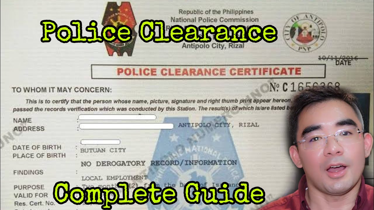 How Much Is Police Clearance – The Dizaldo Blog!