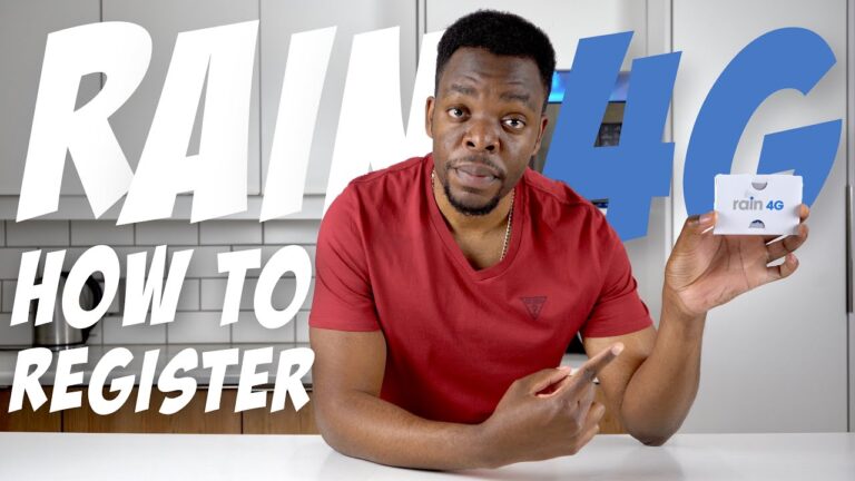 How To Activate Rain Sim Card – The Dizaldo Blog!