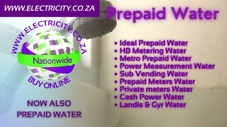 How To Buy Prepaid Water Online – The Dizaldo Blog!
