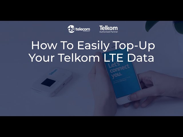 How To Buy Telkom Prepaid Lte Data – The Dizaldo Blog!