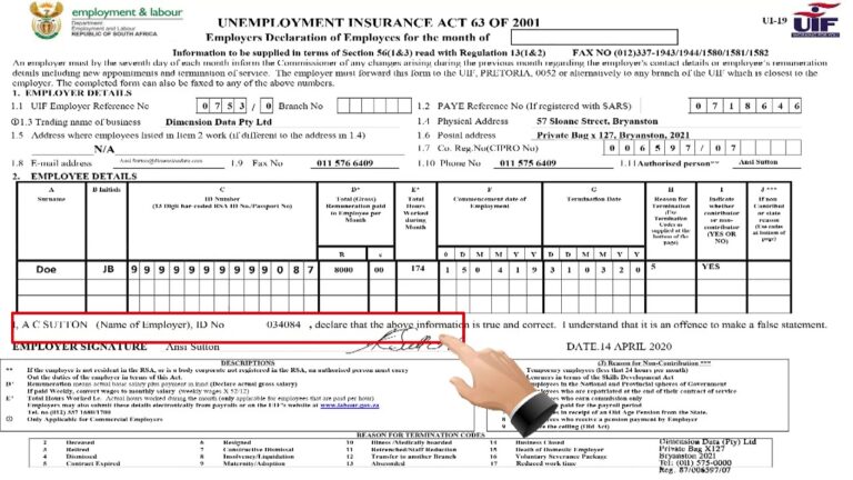 How To Complete A Ui19 Form – The Dizaldo Blog!