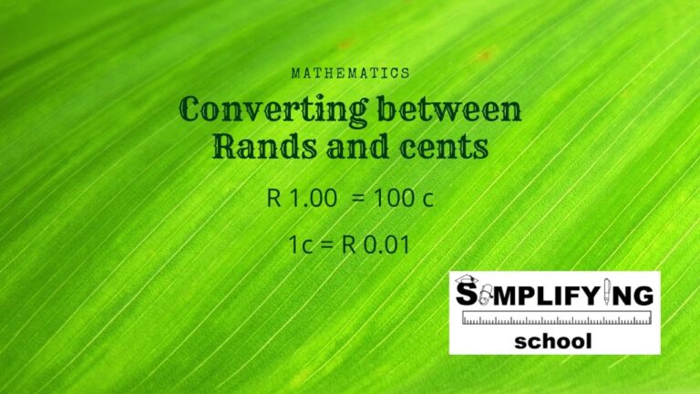 How To Convert Cents To Rands – The Dizaldo Blog!