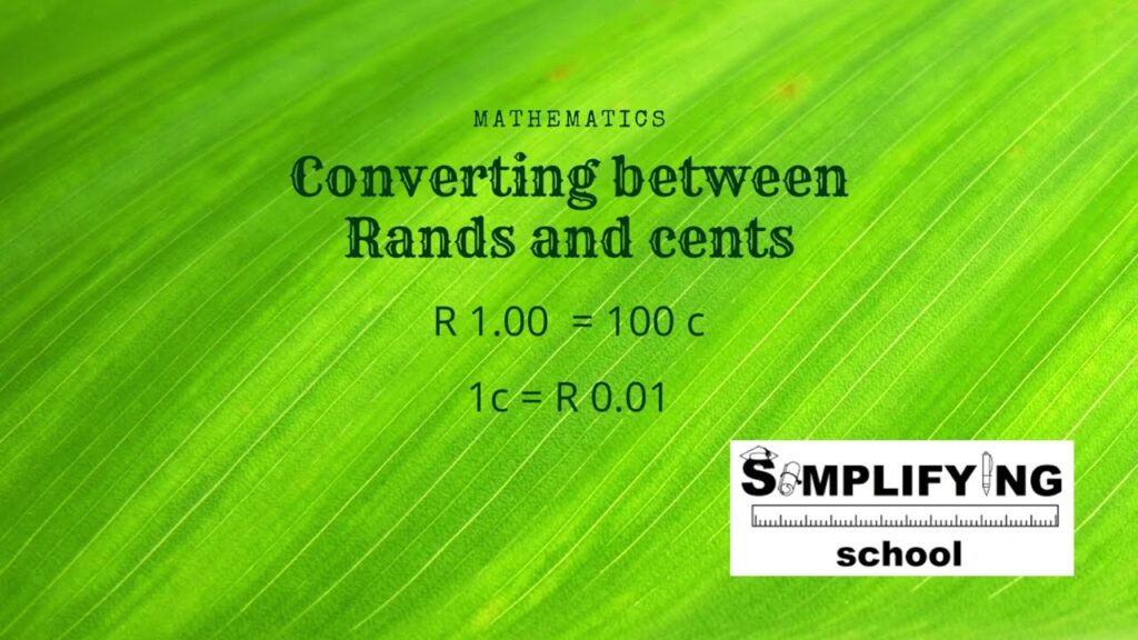 How To Convert Cents To Rands Formula The Dizaldo Blog How To Convert Cents To Rands Formula The Dizaldo Blog