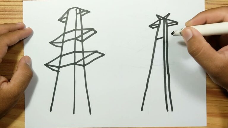 How To Draw A Cell Phone Tower – The Dizaldo Blog!