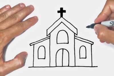 ≫ How To Draw A Church - The Dizaldo Blog!
