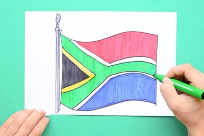 ≫ How To Draw The South African Flag - The Dizaldo Blog!