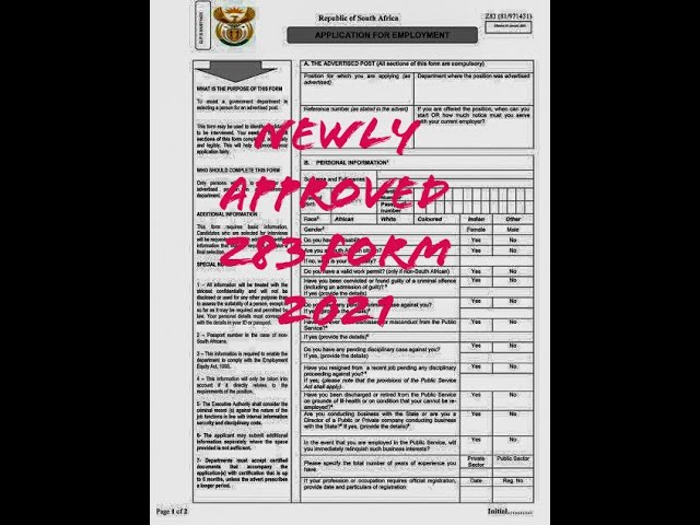 ≫ How To Fill Up Z83 Form - The Dizaldo Blog!