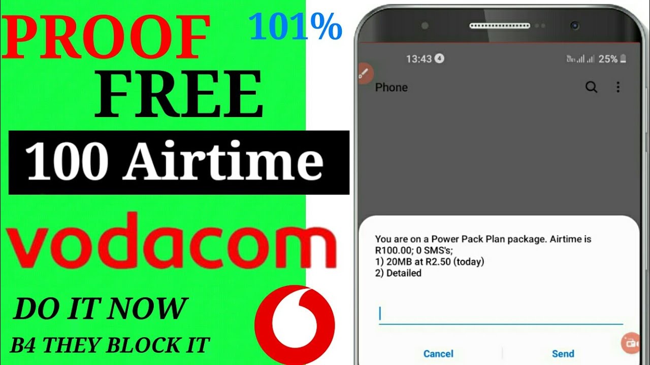 How To Get Emergency Airtime On Vodacom – The Dizaldo Blog!