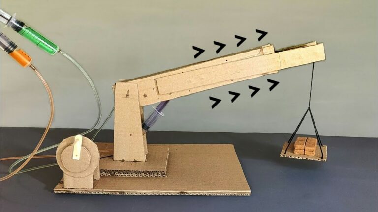 How To Make A Crane With Cardboard – The Dizaldo Blog!