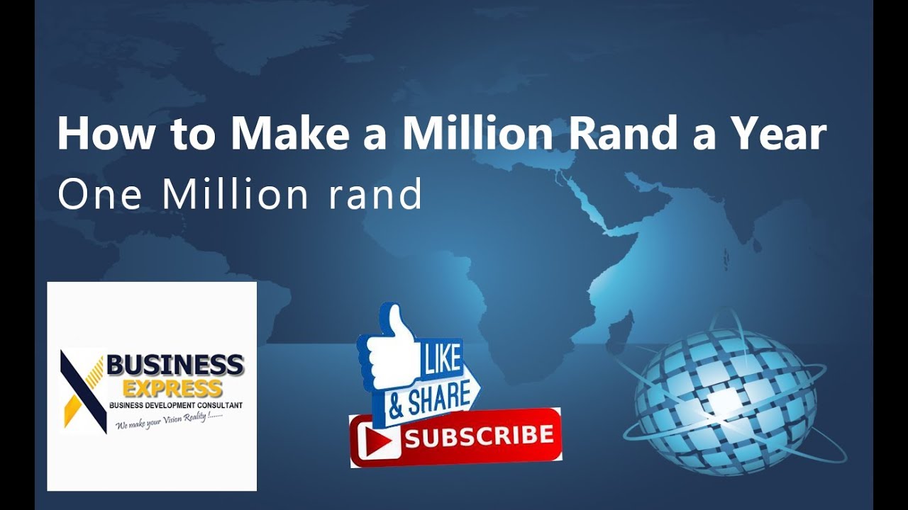 How To Make A Million Rand The Dizaldo Blog How To Make A Million Rand The Dizaldo Blog