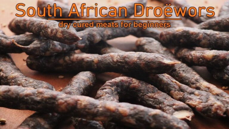 How To Make Droewors – The Dizaldo Blog!
