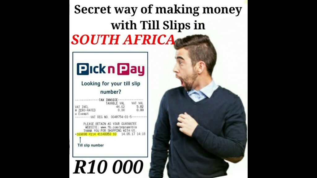 How To Make Money With Till Slips In South Africa – The Dizaldo Blog!