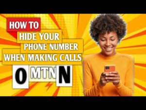 How To Make Private Number With Mtn – The Dizaldo Blog!