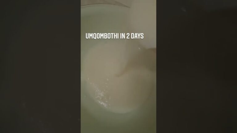 How To Make Umqombothi In 2 Days – The Dizaldo Blog!