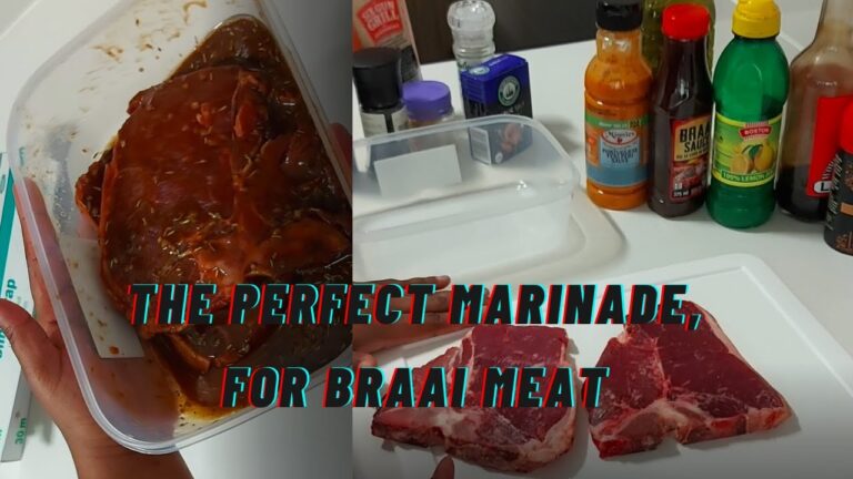How To Marinate Braai Meat – The Dizaldo Blog!