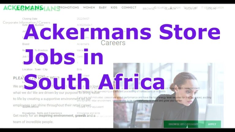 How To Open A Ackermans Account Online – The Dizaldo Blog!