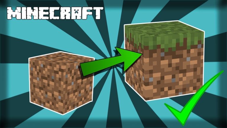 How To Plant Grass Blocks – The Dizaldo Blog!