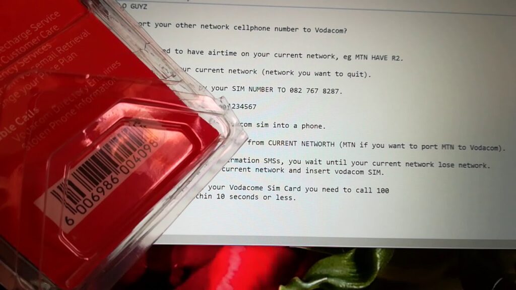 How To Port A Number To Vodacom – The Dizaldo Blog!