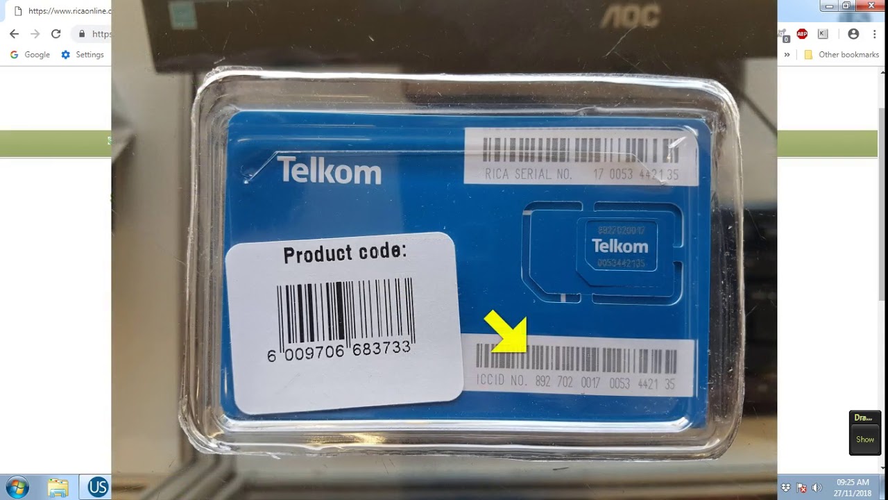 How To Rica Telkom A Sim Card Using Cell Phone – The Dizaldo Blog!