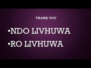 How To Say I Love You In Venda – The Dizaldo Blog!