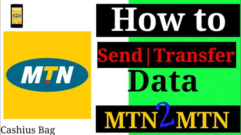 How To Share Mtn Data With Another Number – The Dizaldo Blog!