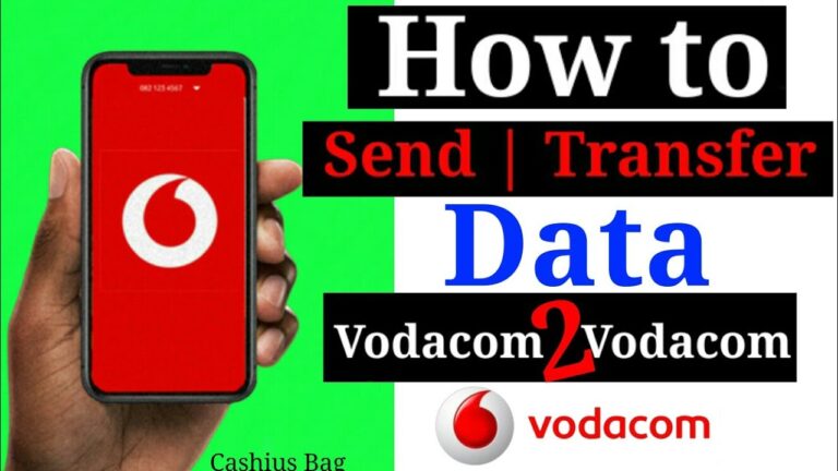 How To Transfer Data On Vodacom App – The Dizaldo Blog!