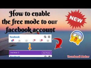 How To Turn On Free Mode On Facebook Lite – The Dizaldo Blog!
