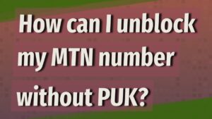 How To Unlock Mtn Sim Card Without Puk Code – The Dizaldo Blog!