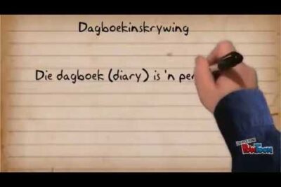 ≫ How To Write A Diary Entry In Afrikaans - The Dizaldo Blog!
