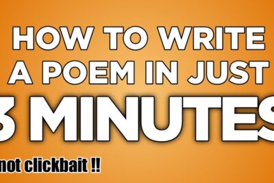 ≫ How To Write A Praise Poem - The Dizaldo Blog!